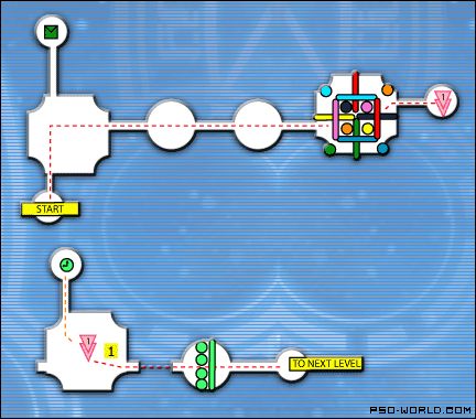 PSO-World.com - Guides - Stage 4 Level Maps